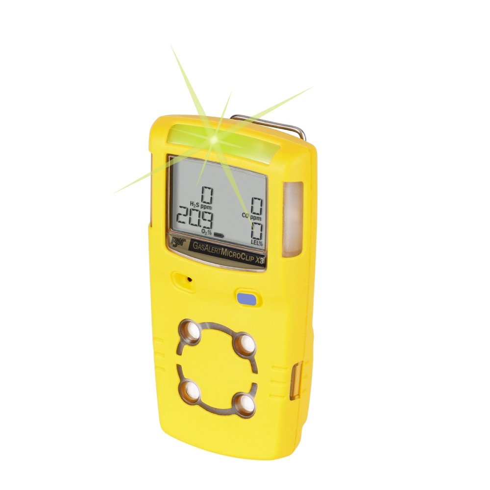 Honeywell BW™ MicroClip X3 Multi Gas Detector